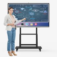 Quality Multi-Function Lcd Panel Interactive Smart Board Whiteboard Supporting Touch for sale