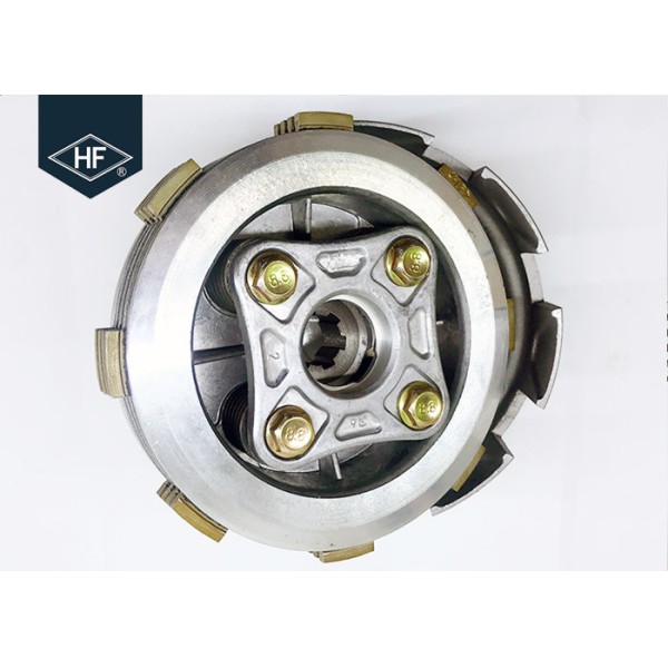 Quality CD100 CD110 Motorcycle Clutch Assembly For Scooter Honda 100cc Replacement 4 Screw for sale