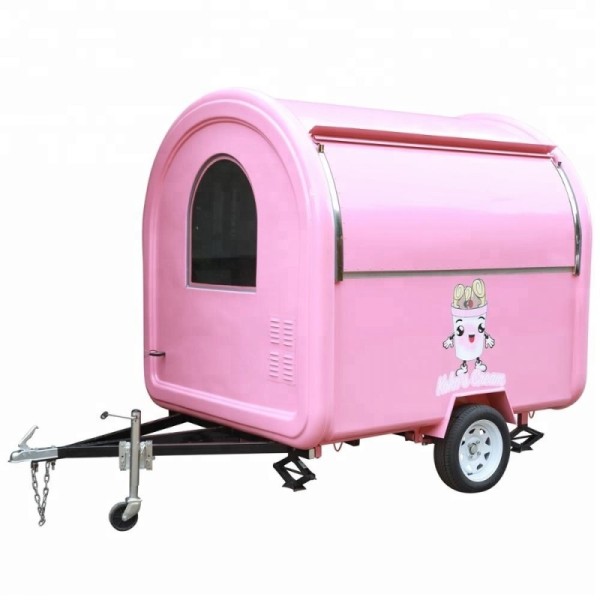 Quality Electrical Food Truck 220V EEC Mobile Food Carts with E-Track Tie-Down Rails and More for sale
