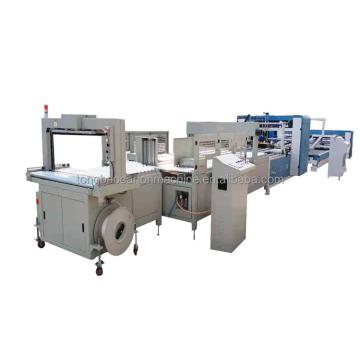 Quality Automatic Folder Gluer Inline Corrugated Box Flexo Printing Machine with 1200mm for sale