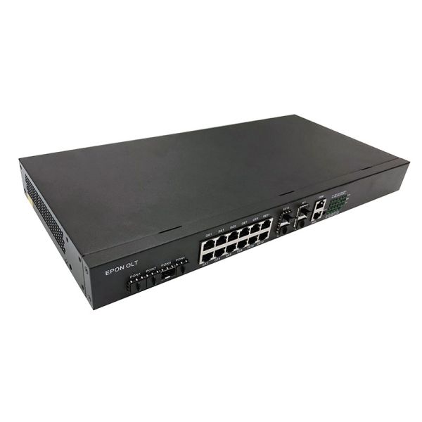 Quality GPON 4 Port OLT Optical Line Termination With 2GE SFP Uplink ONU for sale