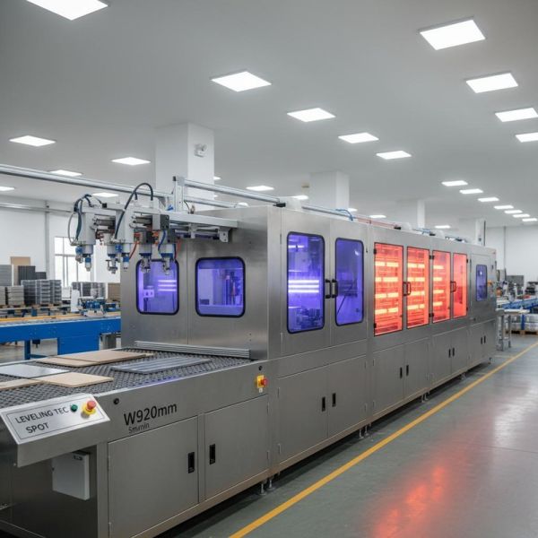 Quality Spray Coating Machine UV Infrared Drying Machine Factory W920mm 5m Minute for sale