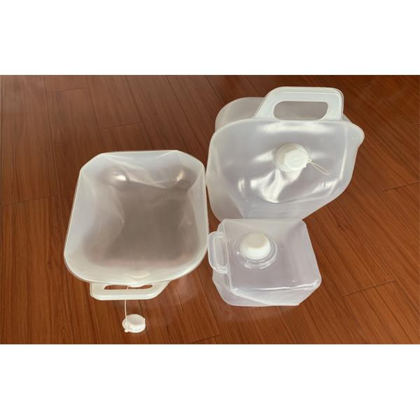 Quality 18L Cubitainer Jerry Can Food Beverage Semi Camping Folding Fluid Container for sale
