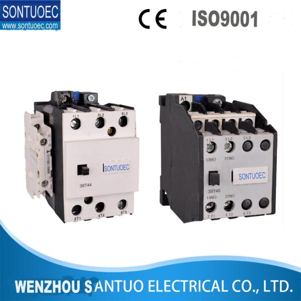 Quality 3TF 3 Pole AC Contactor 24V Coil Flame Retardant Electrically Controlled for sale