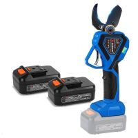 Quality KOMOK Electric Tree Pruning Shears With SK5 Blades 2pcs 2000mAH Battery for sale