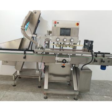 Quality ROPP PET Ketchup Sauce Bottle Jar Automatic Capping Machine Online 1.6KW for sale