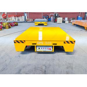 Quality Long Distance Electrical Rail Transfer Cart Variable Speed Q235 Material for sale