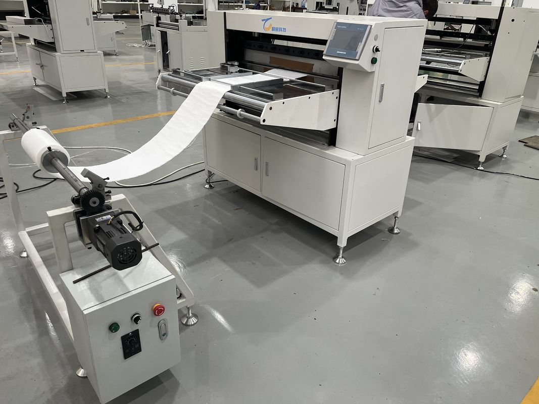 Semi-Automatic Filter Pleating Machine operation