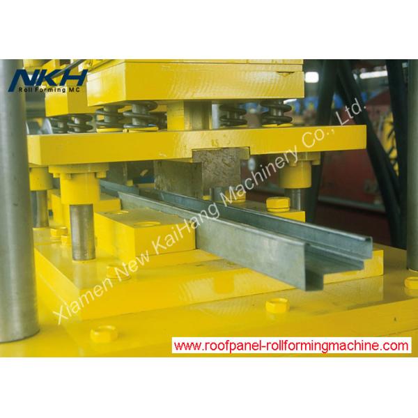 Quality Single Side Door Frame Roll Forming Machine 1.0mm Thickness For GI Sheets for sale