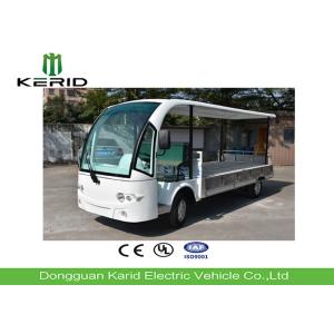 Quality Utility Electric Vehicle Cargo Bus With 7kW DC Motor Powered White Color for sale