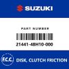 china Original Manufacturer Clutch Friction Plate Disc for Suzuki GW250