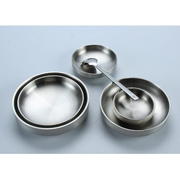 Quality Eco Friendly Toddlers Steel Serving Plates 9cm 12cm 25cm for sale