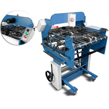 Quality 200m/Min Cross Fold Paper Folding Machine Leaflet Folding Equipment for sale