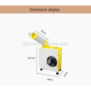 Quality Floor Standing 3500m3/h 1.8KW Mobile Spot Air Conditioner for sale