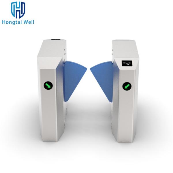 Quality Half Height SS304 Wing Gate Turnstile 40 Persons / Min Support IC Card for sale