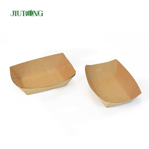 Quality ODM Biodegradable Disposable Paper Serving Trays 175cm length Custom logo for sale