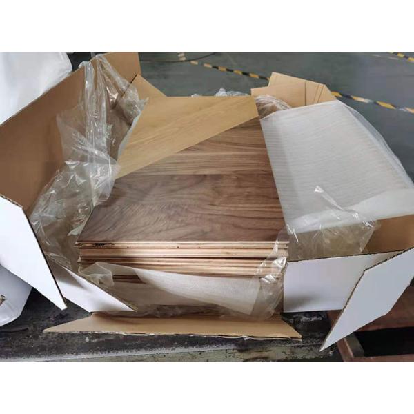 Quality Engineered Wood Parquet Flooring With UV Lacquer White Oak American Walnut for sale