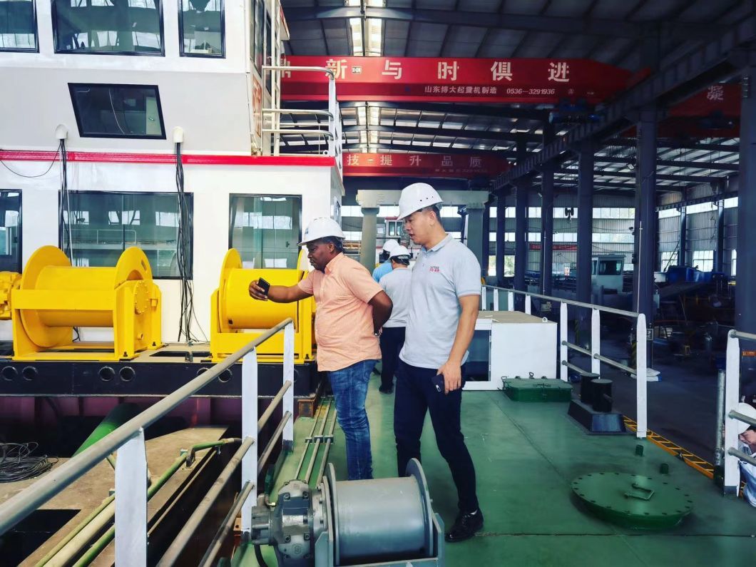 Diesel Engine Hydraulic Control Water Flow 5500m 24 Inch Cutter Suction Dredger with Underwater Pump Dredging Machine