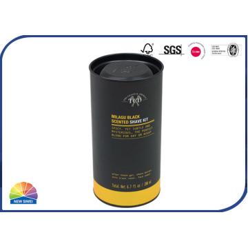 Quality Tea Coffee Metal Ends Round Cardboard Tube Container for sale