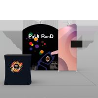 Quality 6 X 6 Trade Show Exhibition Display Pop Up Wall Banner Stand 30mm for sale