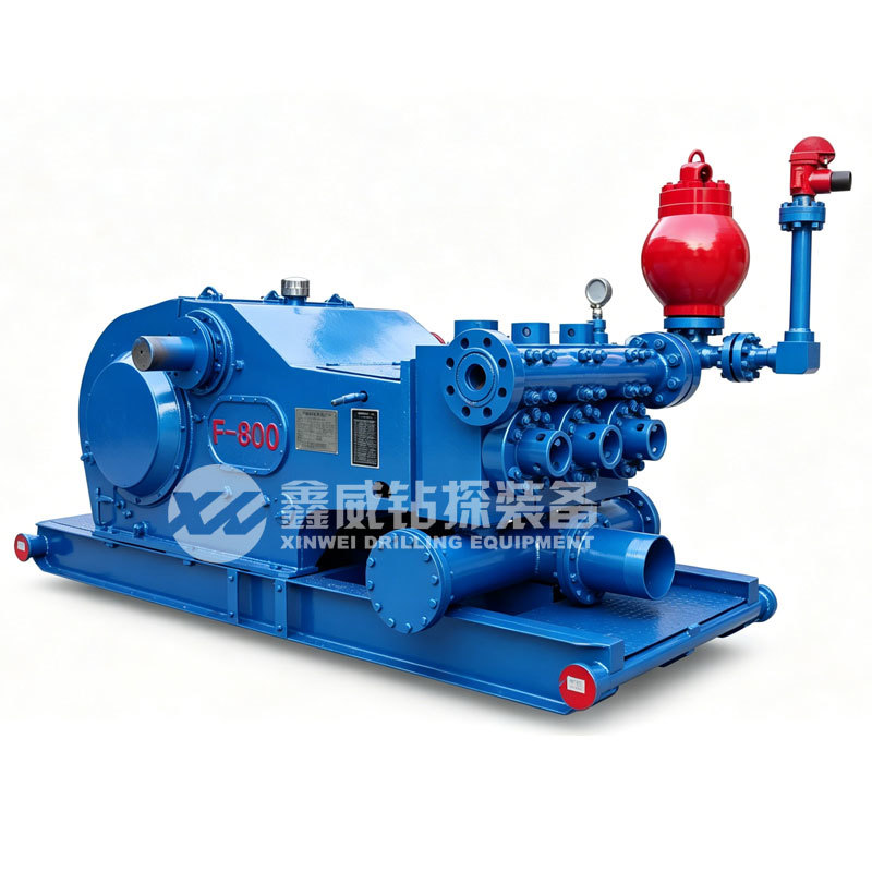 Quality F-800 Triplex Mud Pump 800hp 597kw with 5-1/8