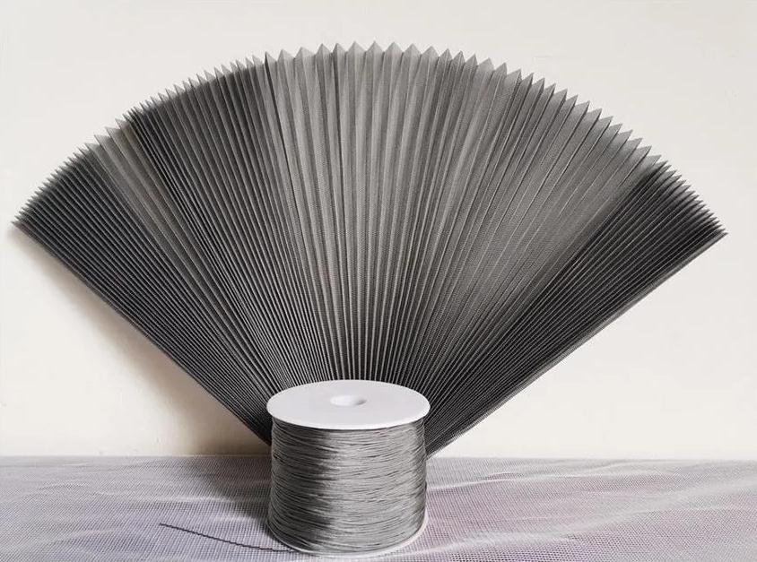 pleated insect screen