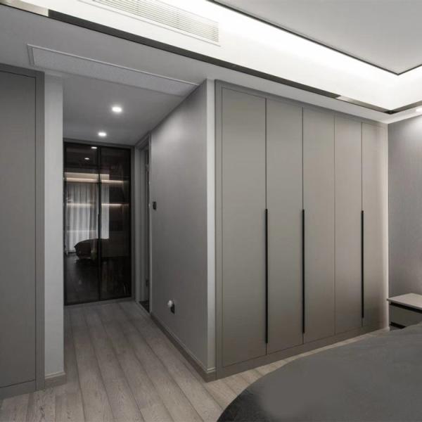 Quality Black Wardrobe Display Cabinet ODM Modern Wardrobe Closets For Home for sale