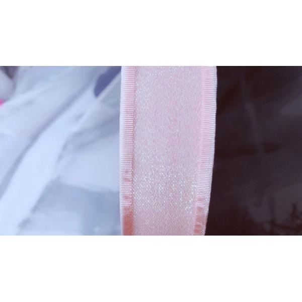 Quality Single Face Silk Organza Ribbon Grade 4 Color Fastness With Certification for sale