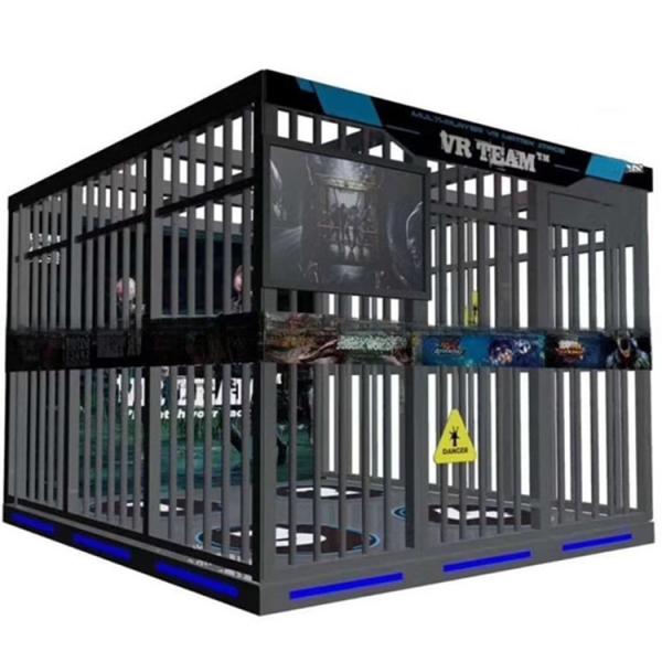 Quality 380V 9d Virtual Reality Simulator 4 Person Big Shooting Room for sale