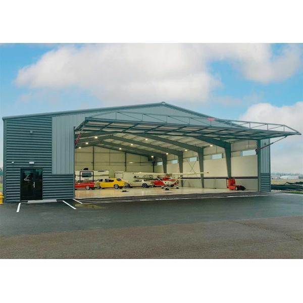 Quality Portable Prefabricated Steel Structure Aircraft Hangar Construction Design for sale