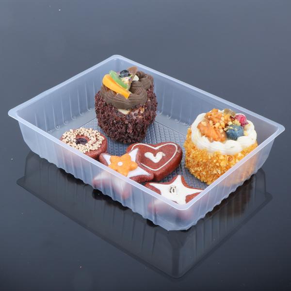 Quality PP Thermoform Plastic Trays Rectangle For Supermarket for sale
