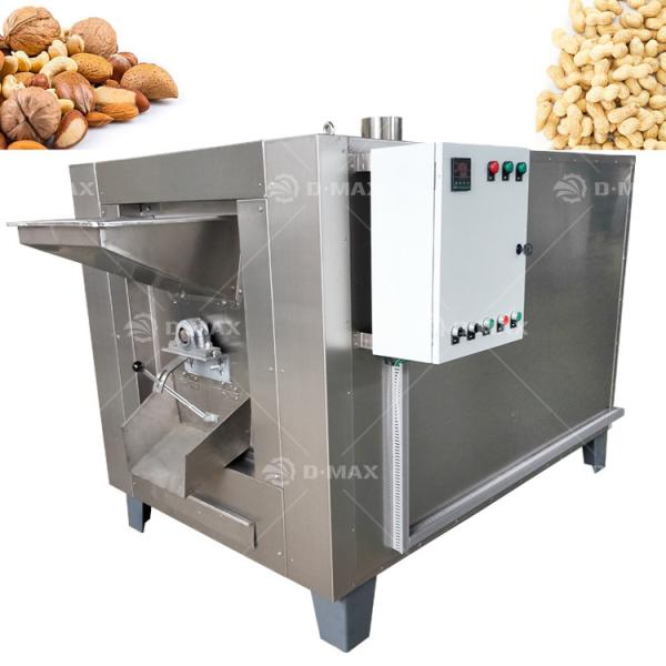 Quality 600 KG Raw Material Wheat Roaster for Soybean Cashew Nut Peanut and Cocoa Beans for sale
