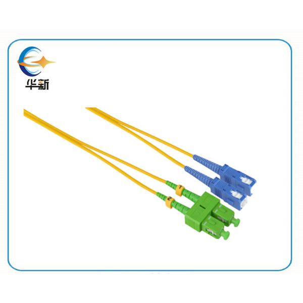 Quality SC UPC Fiber Optic Patch Cord Simplex Single mode G657A for sale