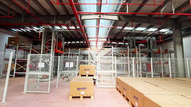 Four-Way Shuttle Pallet Rack Room Temperature Warehouse  ASRS  Automatic Storage and Retrieval System