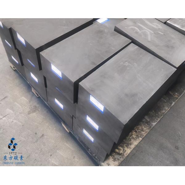 Quality High Density Semiconductor Graphite 120 Mpa Smooth Isostatic Graphite Block for sale