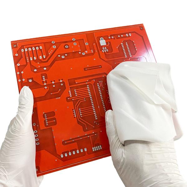 Quality Microfiber Industrial IPA Clean Room Wipes 20x20cm Saturated Wipes for sale