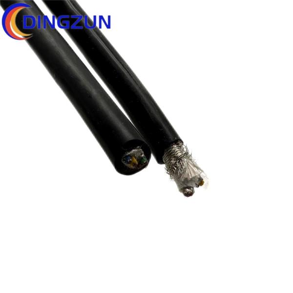 Quality 2 Pairs Double Shielded Signal Cable FEP Insulation for sale