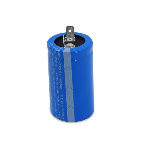 Quality Super Capacitors Lug 2.7 Volt 500 Farad Replace Batteries Through Hole for sale