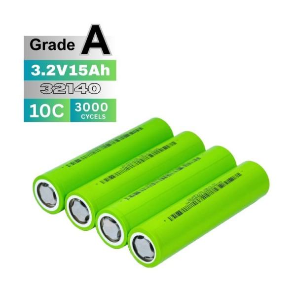 Quality Brand New Grade A High Quality LiFePO4 Battery Cell Cylindrical 32140 3.2V 15ah for sale