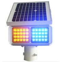 Quality Reflective 12V 4AH Solar Powered Warning Lights , Solar burst light for sale