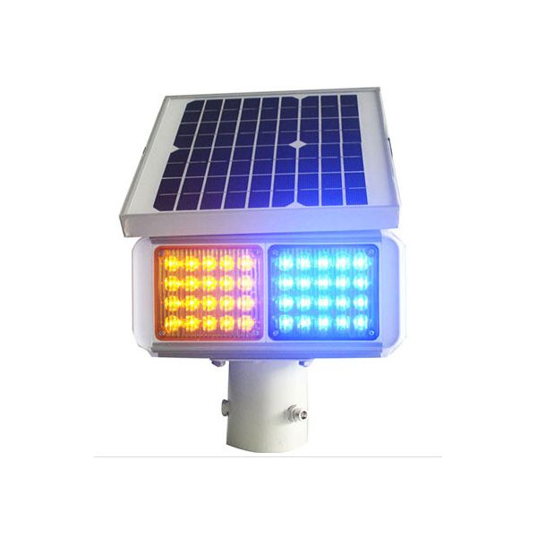 Quality Reflective 12V 4AH Solar Powered Warning Lights , Solar burst light for sale