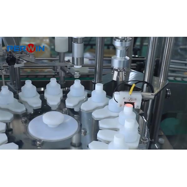 Quality Siemens 1500 PLC Controlled Reagent Filling Capping Machine for Laboratories for sale