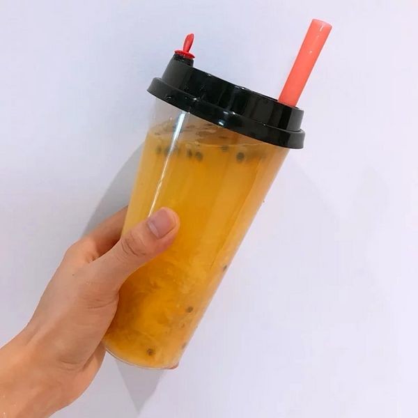Quality 700 Ml Injection Disposable Drinking Cup Pp Cups Portable Eco Friendly for sale