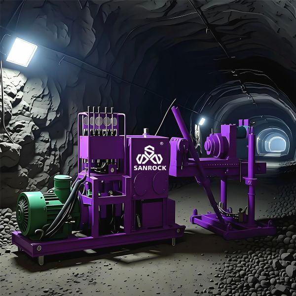 Quality Compact Tunnel Drilling Rig Underground Geological Drilling Machine Hydraulic for sale