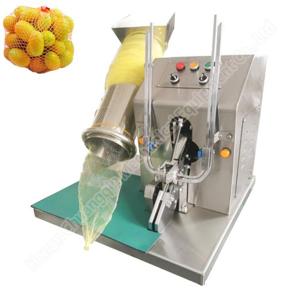 Quality Net Clipper Packing Machine Citrus Net Bag Packing Machine Garlic Packing Net for sale