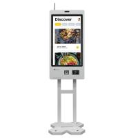 Quality Restaurant Wall Mount Food Ordering Kiosk 27 Inch Touch Screen for sale