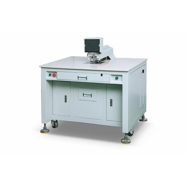 Quality SLTZ15 Semi-auto CCD Camera Hole Punching Machine For Name Plate Label for sale