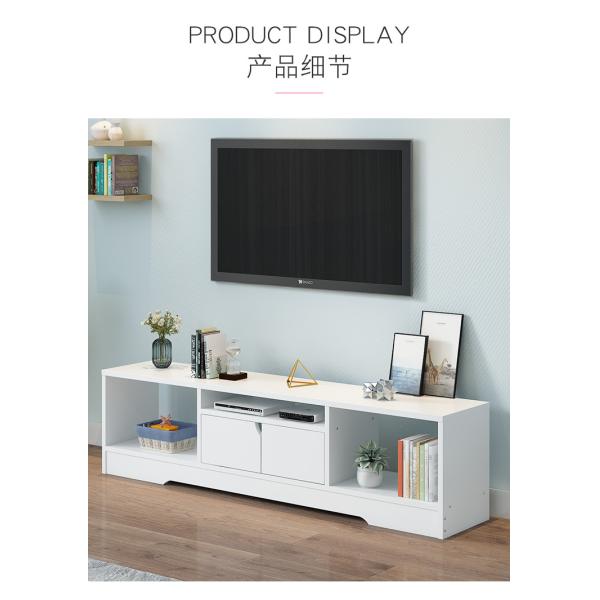Quality Waterproof White L1.4m Solid Wood TV Bench For Livingroom for sale