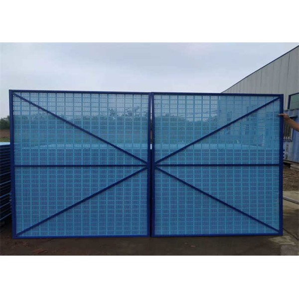 Quality Steel Plate Formwork Screen 8mm Mesh Construction Wind Screen for sale