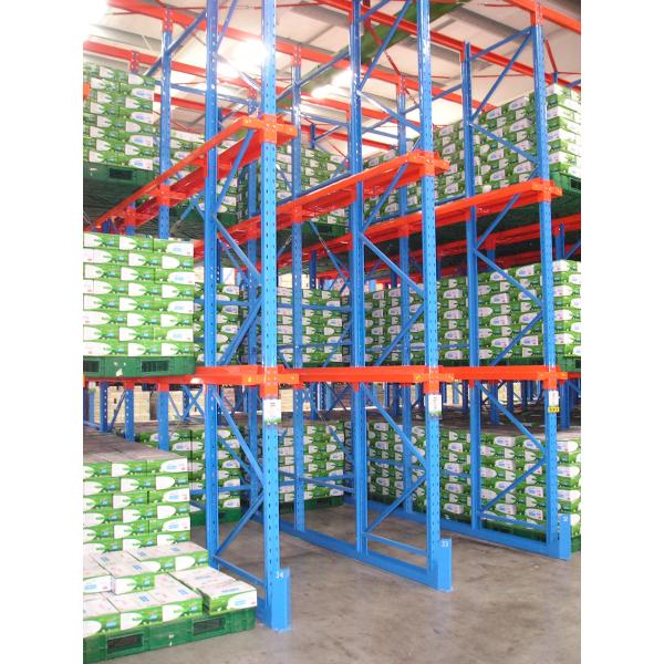Quality Customized Warehouse Drive In Drive Through Racking System For Cold Storage for sale
